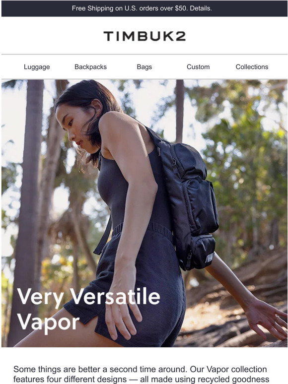 Timbuk2: Four styles. For the planet. | Milled
