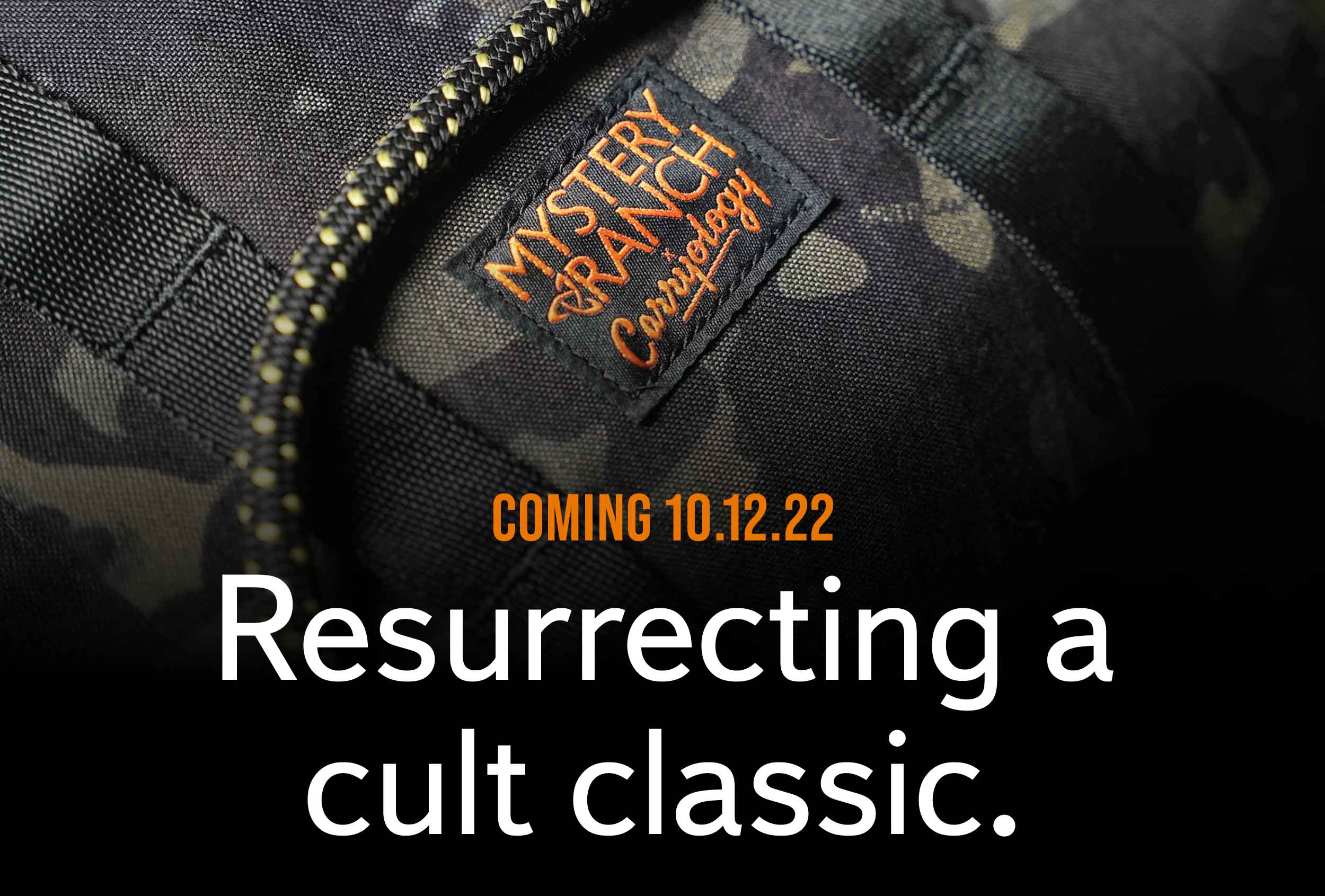 Mystery Ranch: MYSTERY RANCH x Carryology: The SPARTAN | Milled