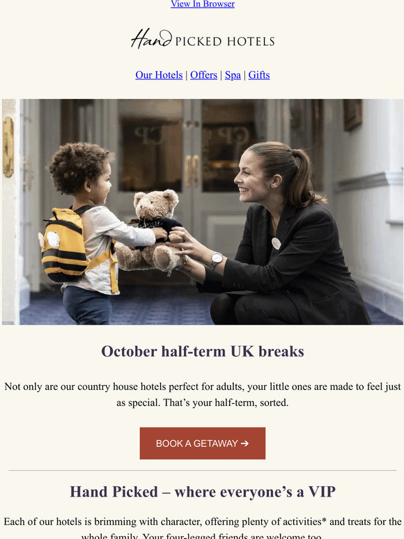 Hand Picked Hotels: Room for all the family this Autumn 🍂 | Milled