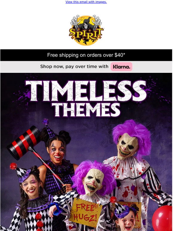 Spirit Halloween: 🎃 Clowns, witches & more iconic looks | Milled