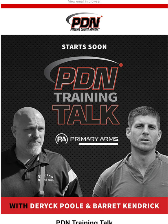 Personal Defense Network: We go live at 6 PM PT/9 PM ET! Join us for ...