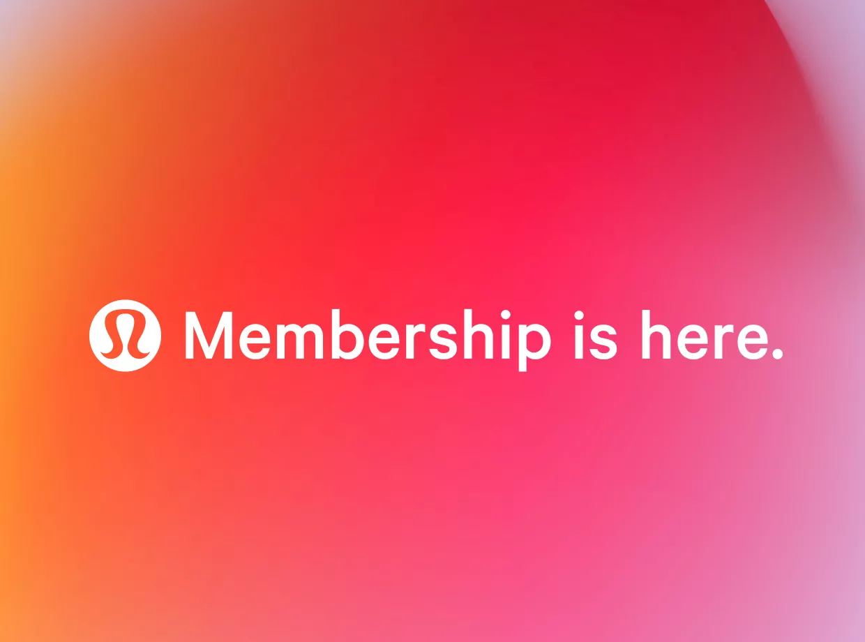 lululemon: Introducing lululemon Membership | Milled
