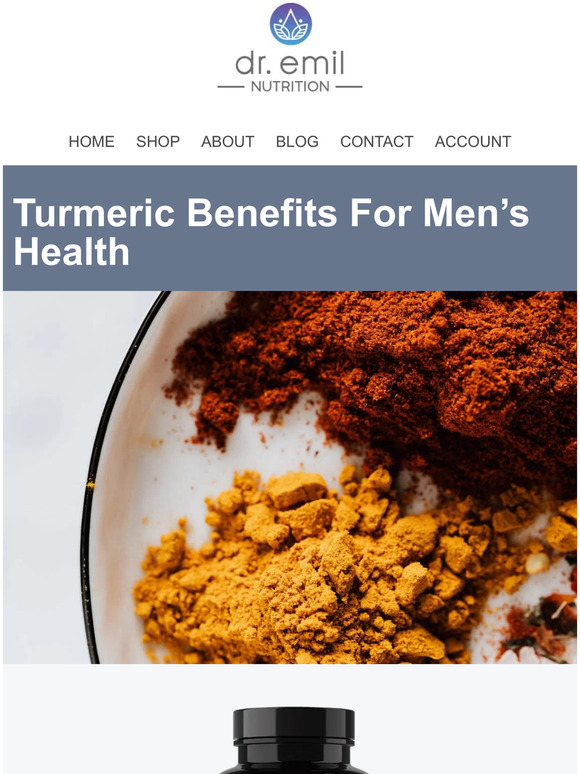 Dr. Emil Nutrition: Dr. Emil Breaks Down the Benefits of Turmeric For ...