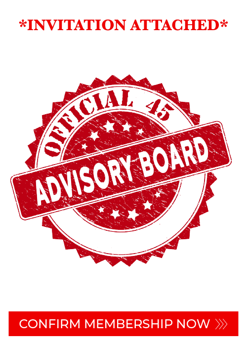 Donald J. Trump: Confirm: Your Official 45 Advisory Board Invitation ...