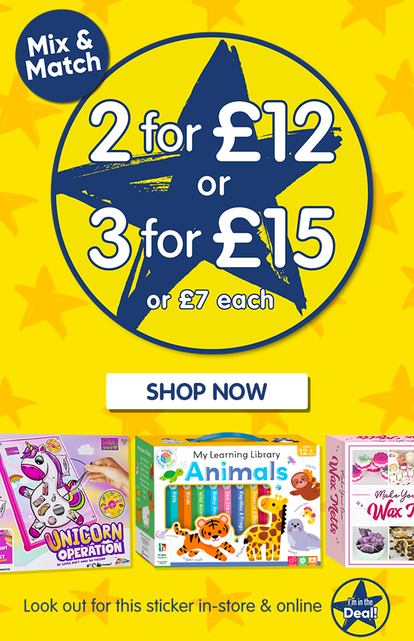 The Works: ⭐2 for £12 & 3 for £15 Deals Perfect For Kids⭐ | Milled