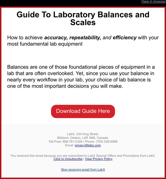 LabX: Guide To Laboratory Balances and Scales | Milled