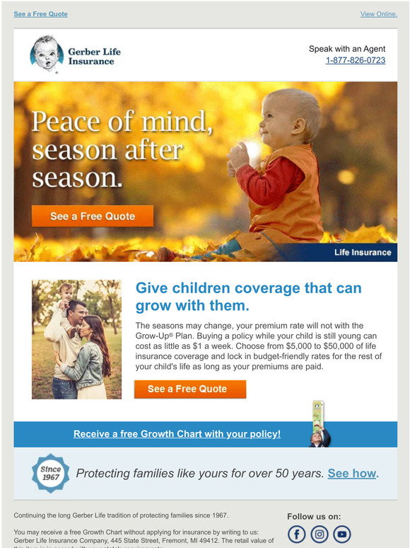 Gerber Life: Help protect your child for years to come | Milled