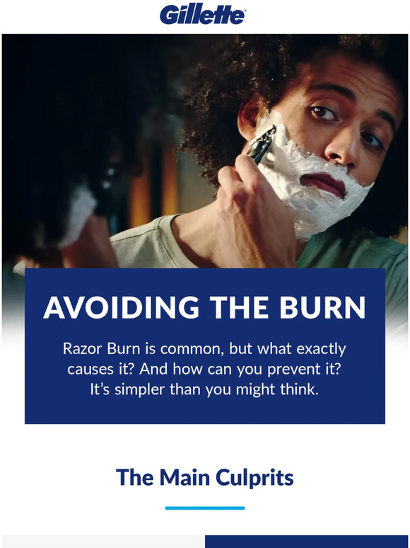 Gillette iRazor: 5 steps to prevent razor burn | Milled