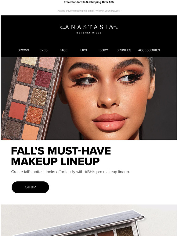 Anastasia Beverly Hills: JUST IN! Your Fall Makeup Guide 🍂 | Milled