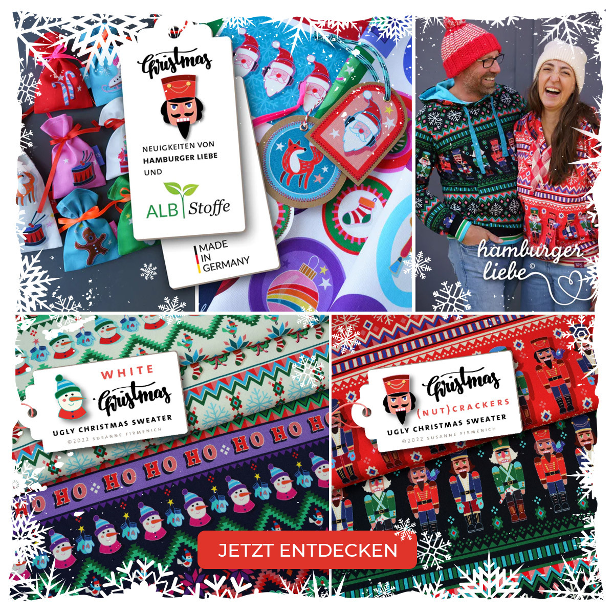 Stoffe Hemmers: 🎅 Happy X-Mas - neue Albstoffe Kollektion online! | Milled