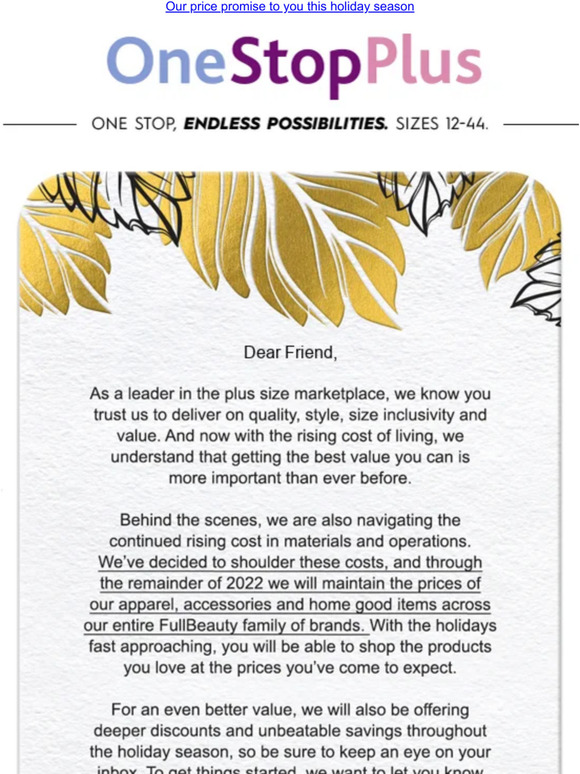 One Stop Plus: An important message from our CEO | Milled