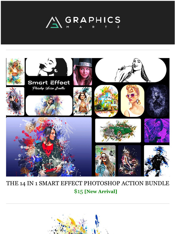 Graphics Martz: [ New Arrival ] Smart Effect Photoshop Action Bundle🎁 ...