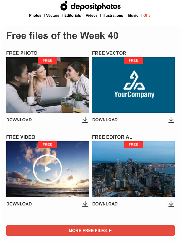 Depositphotos ES: 💥 Check out our trending Free Files | Milled