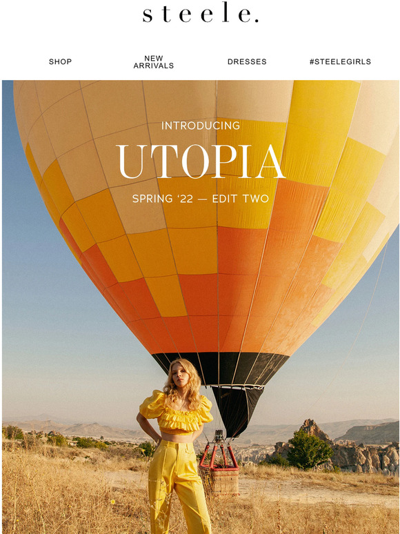 Steele Label: EDIT TWO IS HERE • Utopia Spring '22 | Milled
