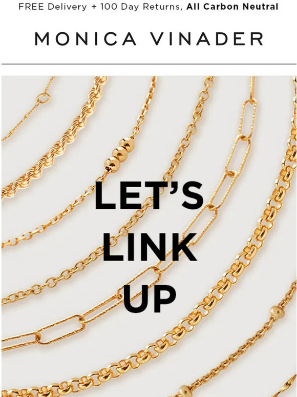 Monica Vinader: Chain layering 101 | Milled