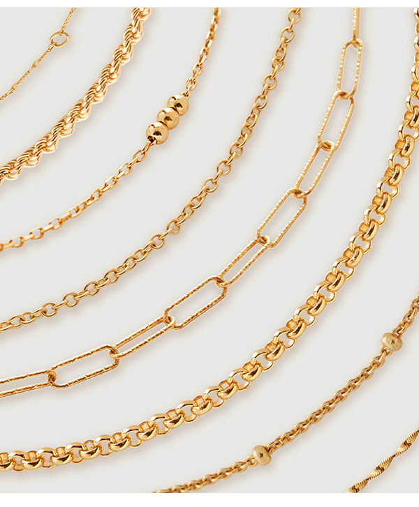 Monica Vinader: Chain layering 101 | Milled