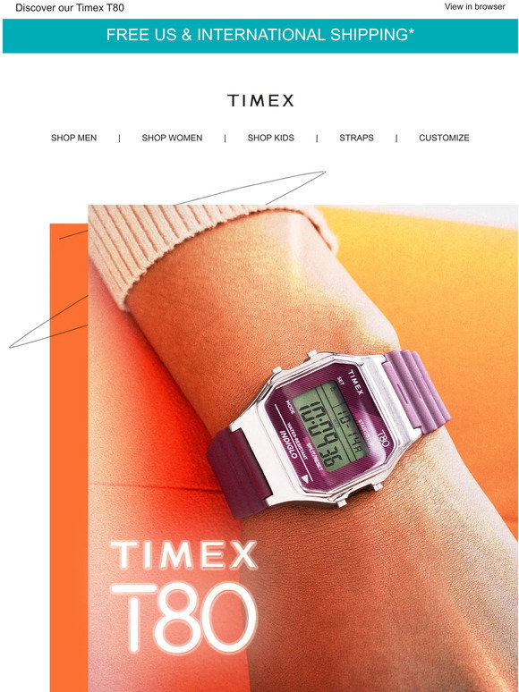 Timex: Timex T80 in New Hues | Milled