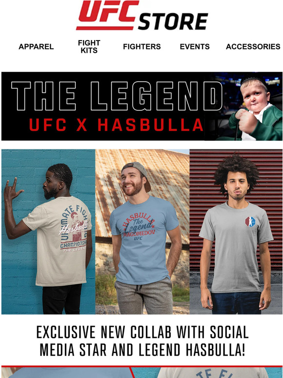 UFC Store: UFC x Hasbulla 👊 Shop the exclusive new collab | Milled
