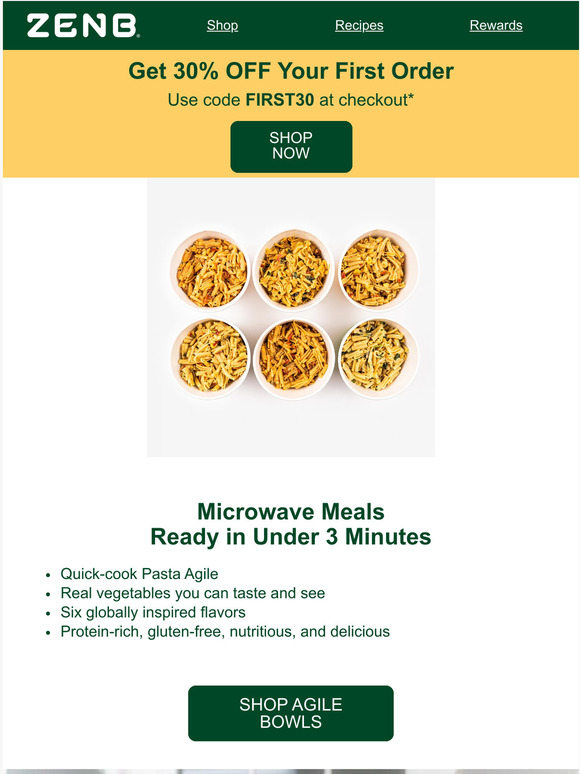 ZENB: ZAP! How Microwaves Can Create Gourmet Food | Milled