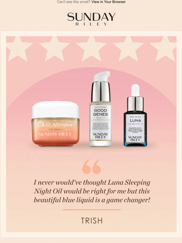 Sunday Riley: Have you heard? | Milled