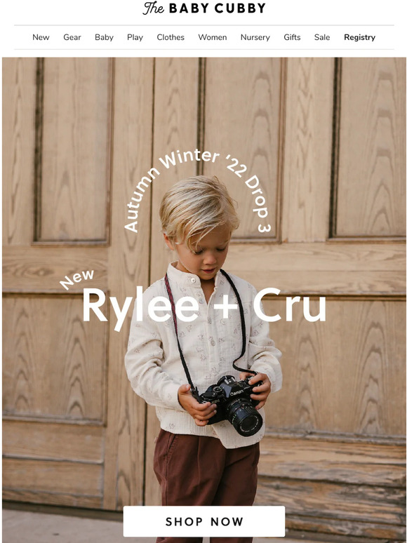 The Baby Cubby: NEW Rylee + Cru is finally here! | Milled