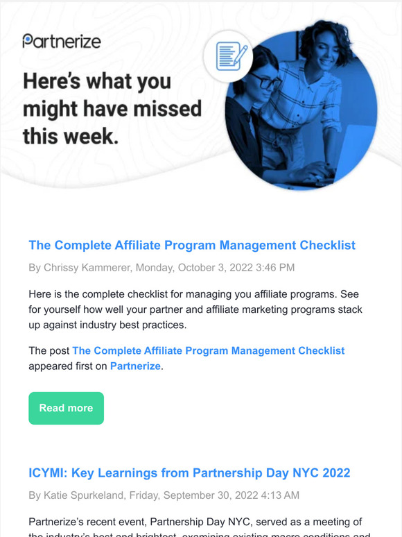 Partnerize: The Complete Affiliate Program Management Checklist | Milled