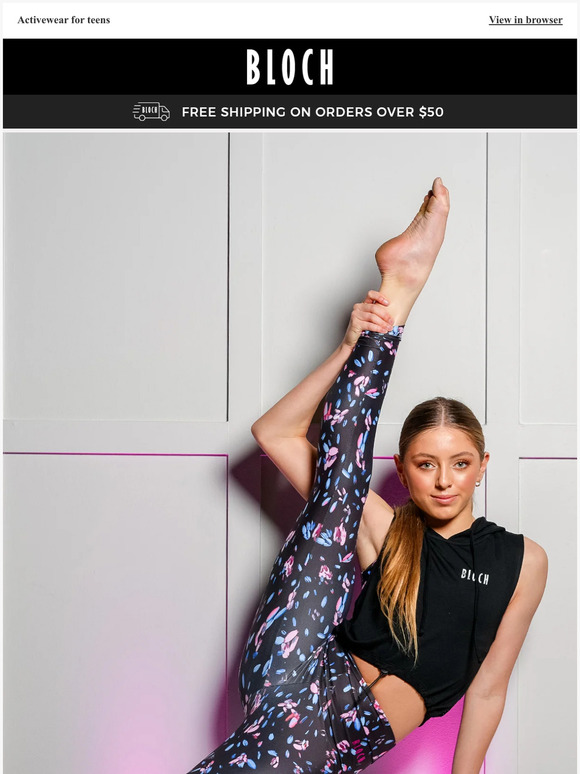 Bloch Shoes: JUST LANDED | BLOCH x Flo Active | Milled