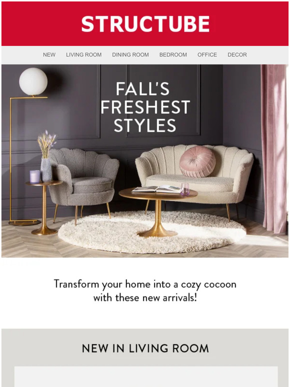 Structube: Speaking of new... | Milled