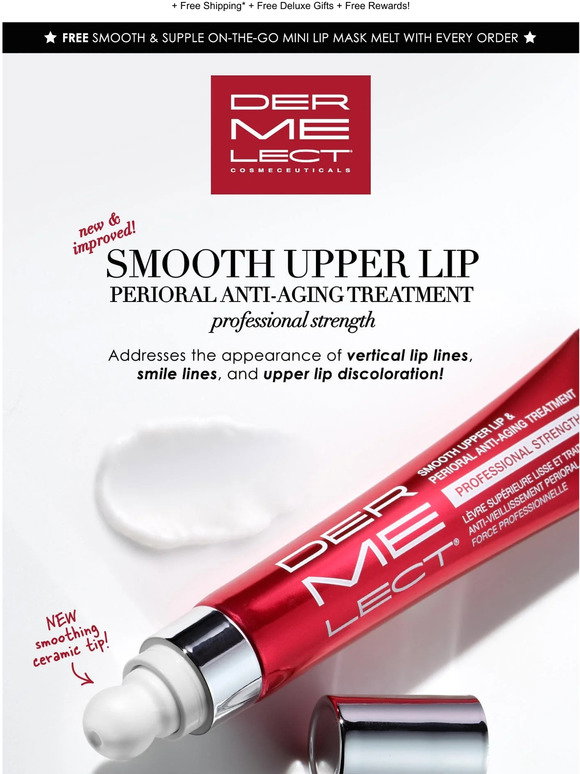 Dermelect: Vertical Lip Lines...SOLVED! | Milled