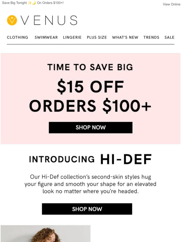 VENUS Fashion: Introducing: The Hi-Def Collection! | Milled