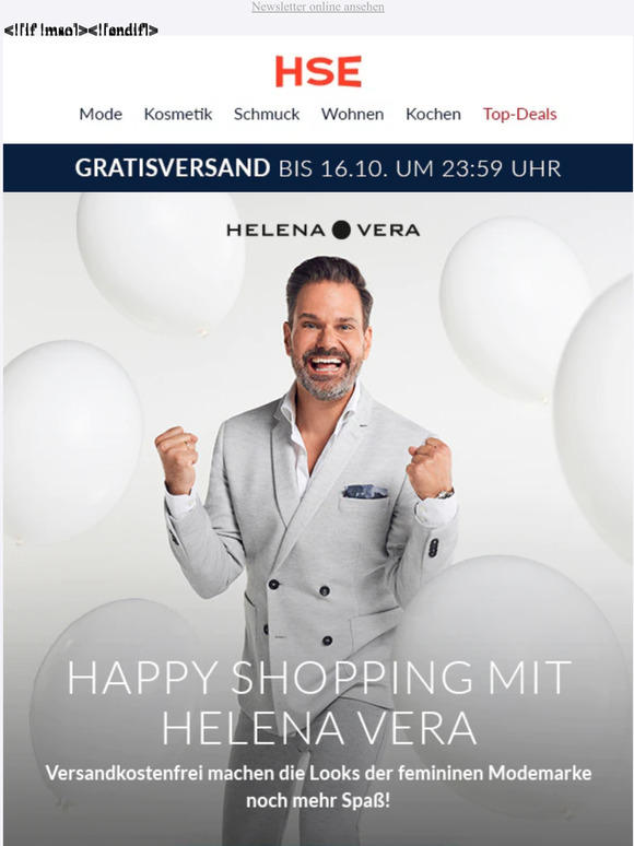 HSE24: 🎊 Mode von Helena Vera: Happy Shopping! 💗 | Milled