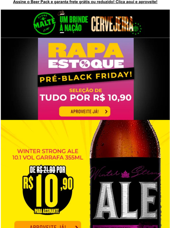 Clube do Malte: Aqui tem cerveja por R$10,90 vem conferir! | Milled