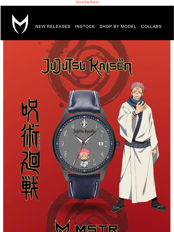 Meister: JUJUTSU KAISEN WATCHES 🥷 | Milled