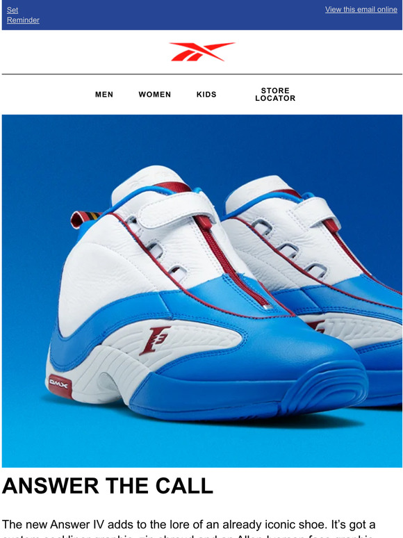 Reebok: A new celebration for a storied career | Milled