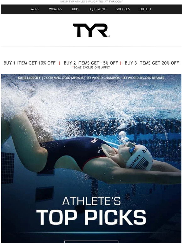 TYR Sport: See what the TYR Athletes are wearing | Milled
