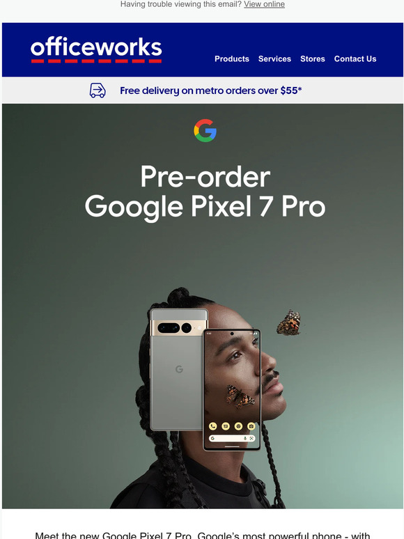 Officeworks: Pre-order Google Pixel 7 | Pixel 7 Pro | Milled