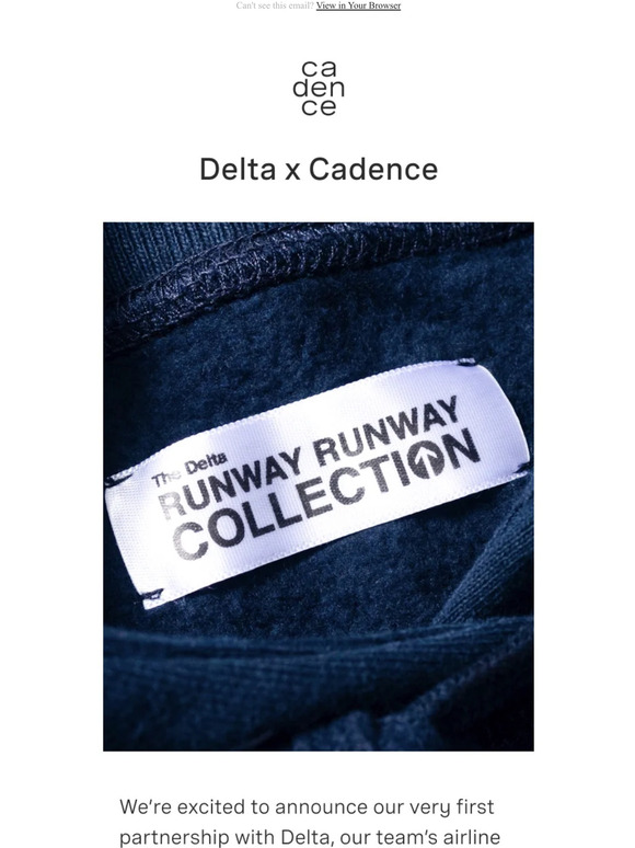 Cadence: Delta x Cadence coming soon | Milled