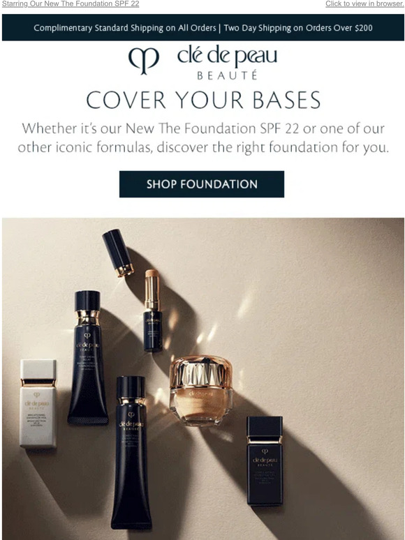 Clé de Peau Beauté: Explore The Perfect Base | Milled