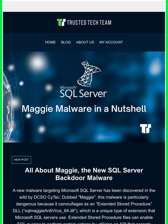 Trusted Tech Team: All About Maggie, the New SQL Server Backdoor ...