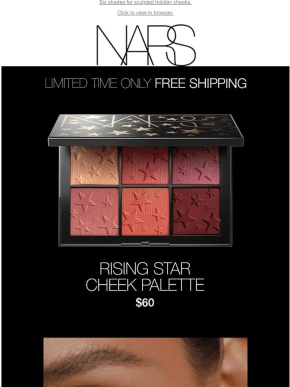 NARS: New + limited edition: Rising Star Cheek Palette. | Milled