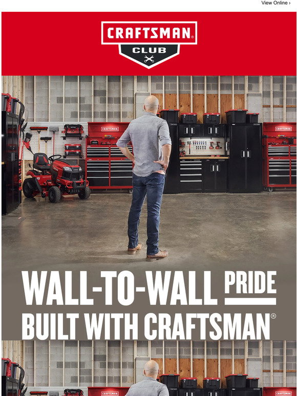Craftsman: WALL-TO-WALL PRIDE BUILT WITH CRAFTSMAN™ Products | Milled