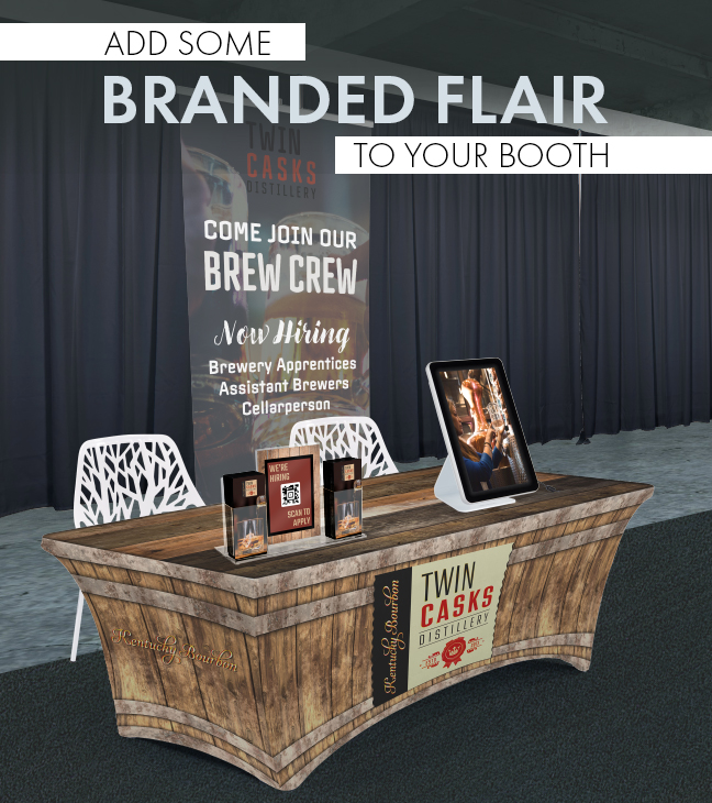 Displays2go: Your Booth Deserves Branded Flair! | Milled