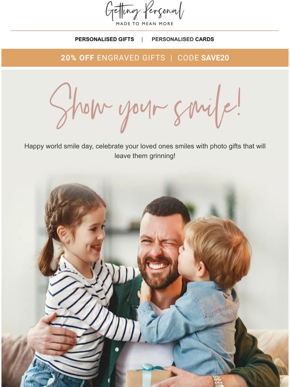 Getting Personal: A smile suits you! | Milled