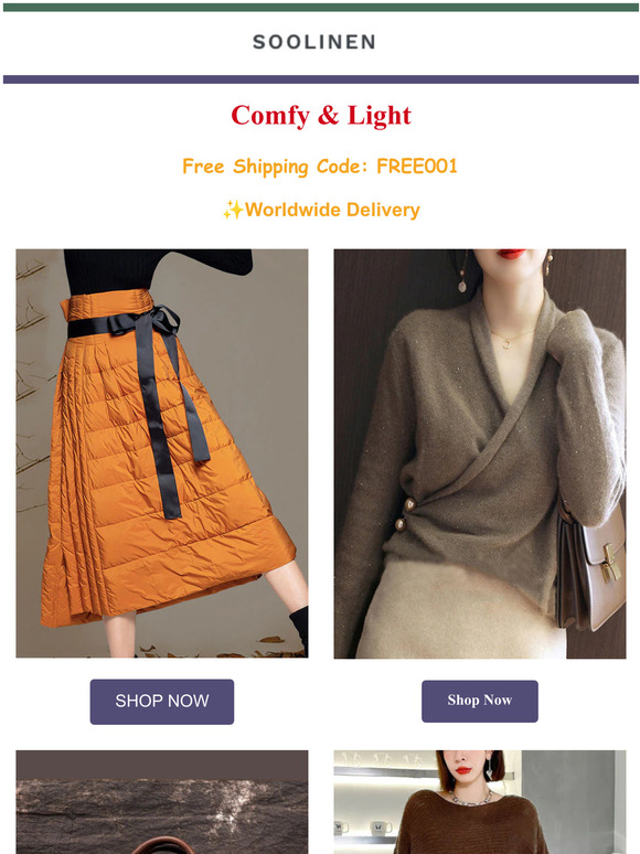Soolinen: 25 Comfy & Light Puffer Skirts & Coats You Need To Try! Flash Sales | Milled