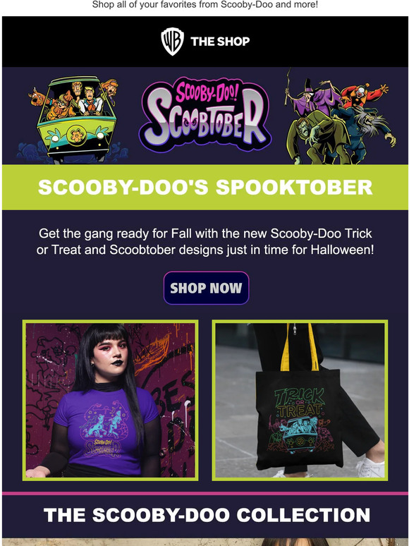 WB Shop: It's Scoobtober! 👻 Scooby-Doo has NEW spooky gear! | Milled