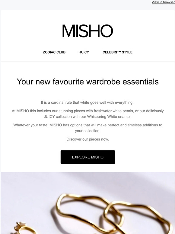 MISHO: Your new favourite wardrobe essentials | Milled