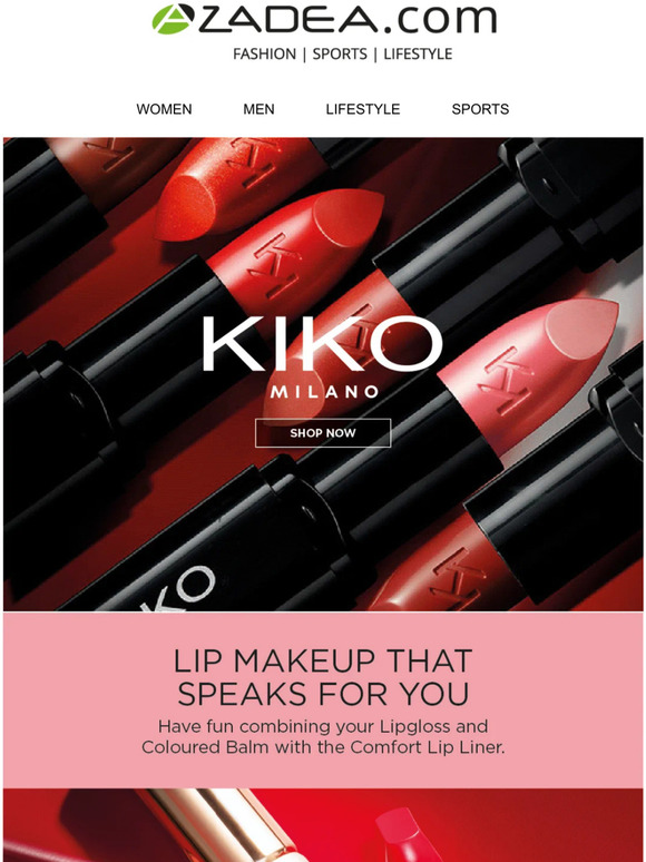 Azadea KW QA AE Offline codes & Links: Kiko Milano : A touch of Italian ...