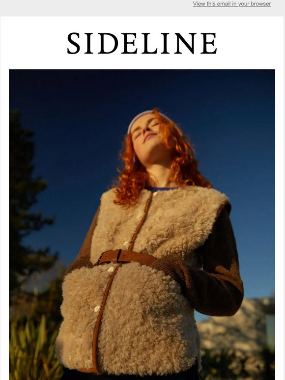 Sideline Back By Popular Demand Stevie Vest On Pre Order Milled