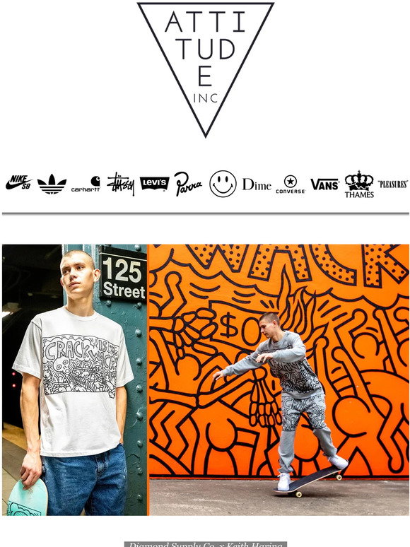 Attitude: Diamond x Keith Haring 'Crack Is Wack' Collection, Vans AW'22 ...