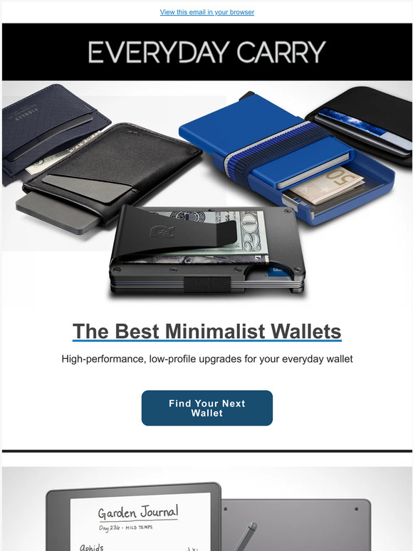 Everyday Carry: The Best Minimalist Wallets 💳 | Milled